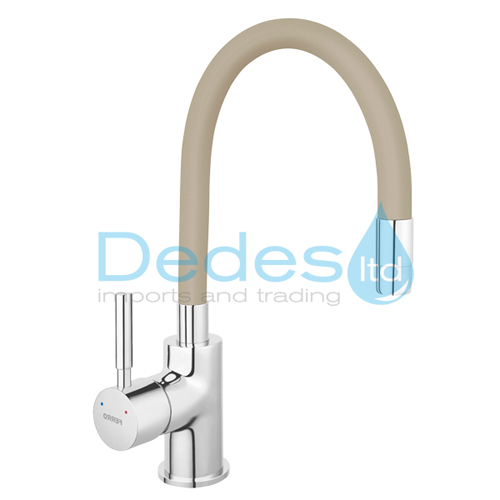 ΜΠΑΤΑΡΙΑ ΠΑΓΚΟΥ ΜΙΞΕΩΣ BZA4PSS ΨΗΛΗ INOX-ΜΠΕΖ ZUMBA BEIGE Φ35 FERRO ΜΕ ...